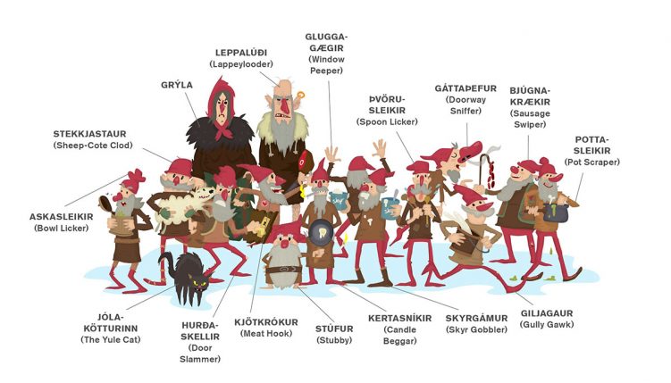 The 13 Yule Lads of Iceland | Icelandic Santa Claus's