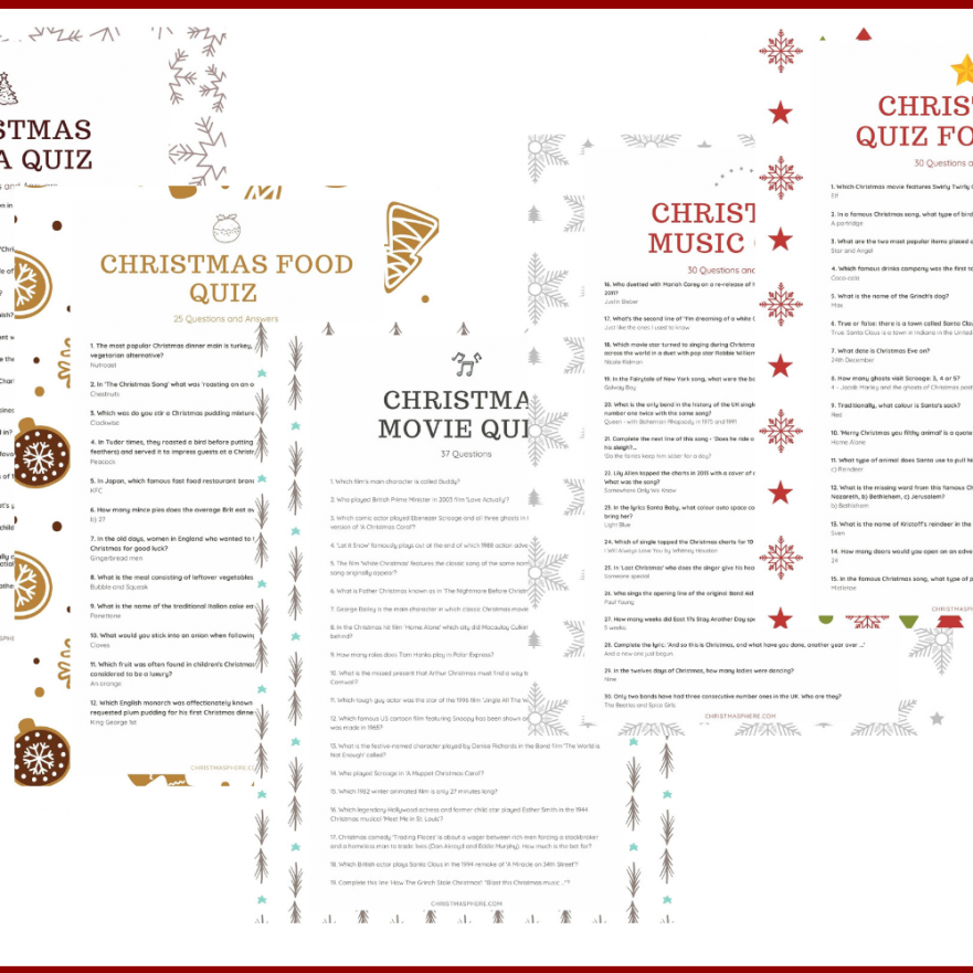 Christmas Drinks Quiz | 10 Questions and Answers