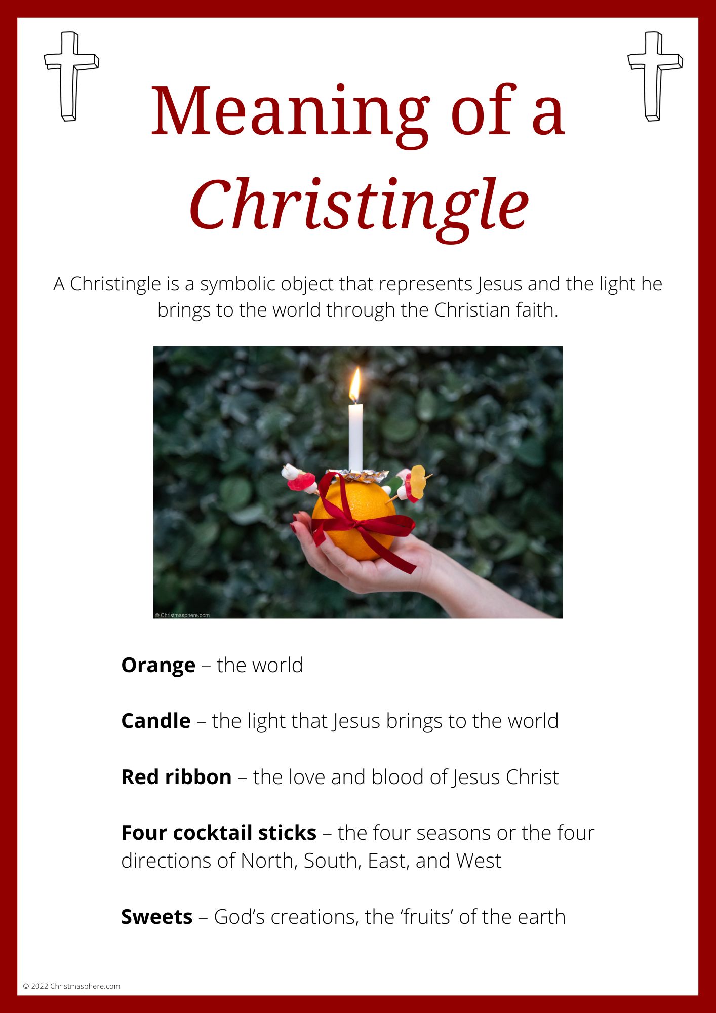 How To Make a Christingle | Easy Step-by-Step Instructions