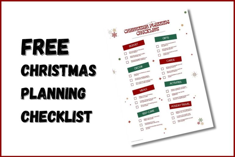 Christmas Planning Checklist